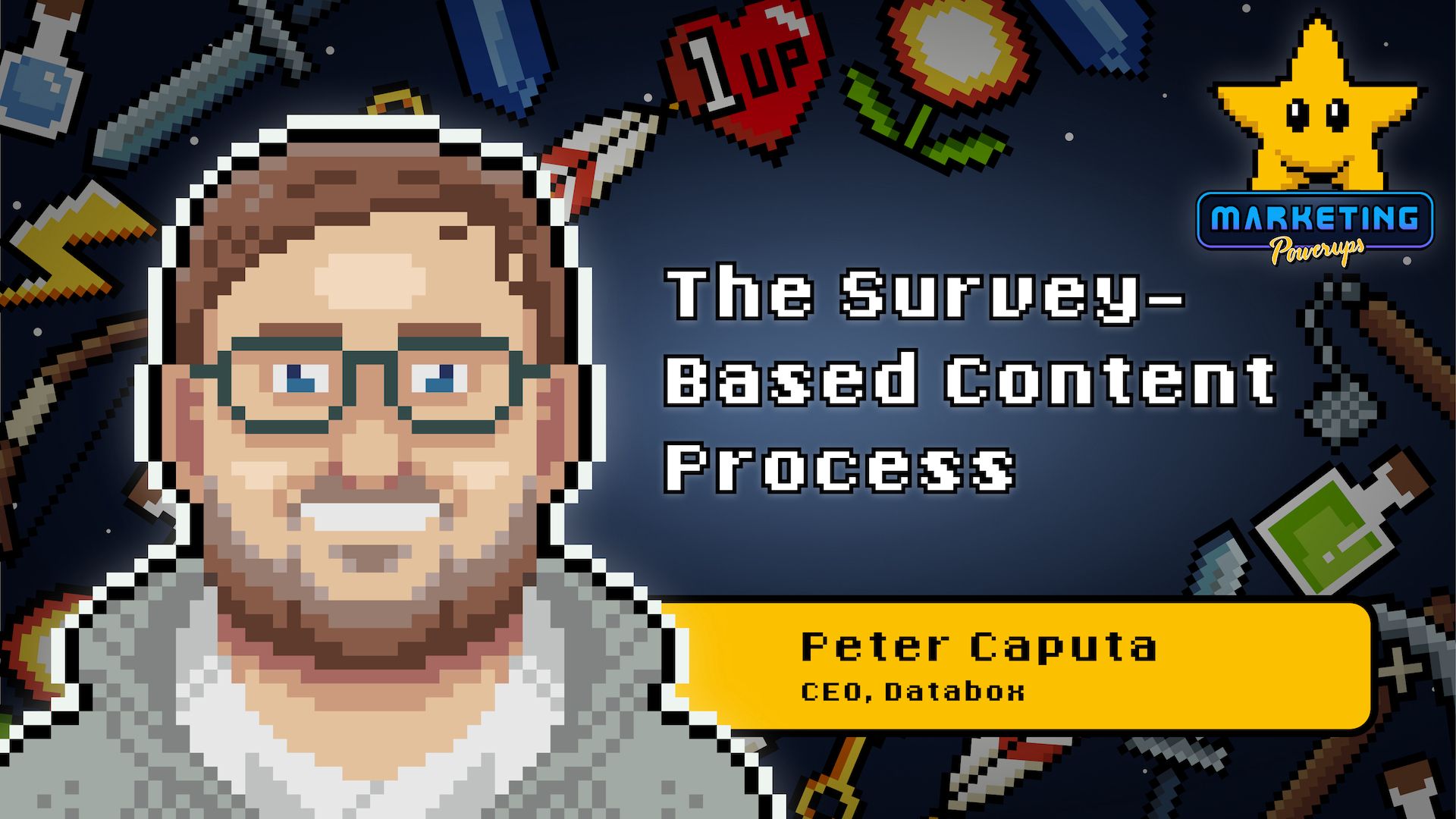 Peter Caputa's survey-driven thought leadership content (DataBox, HubSpot)